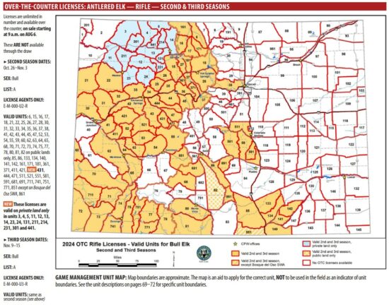 Colorado Hunting Seasons 2024-2025 [Guide]