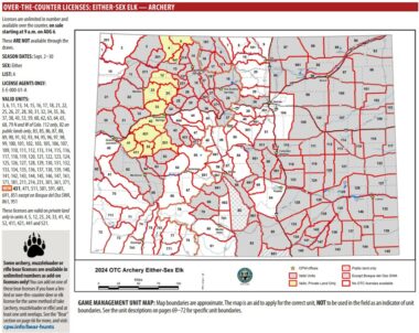Colorado Hunting Seasons 2024-2025 [Guide]